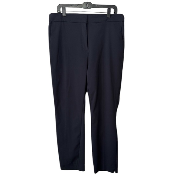 Zara | Pants & Jumpsuits | Zara Navy Blue High Waist Dress Pants Xxl ...